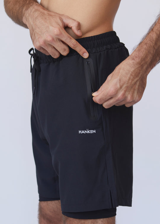Tech Shorts 2-in-1 Men – HANKEN